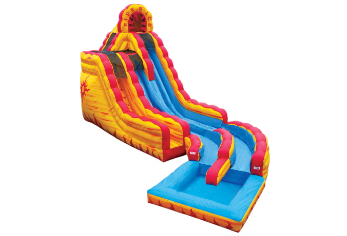 Fire N Ice 2 Lane Water Slide Rental Dallas, TX