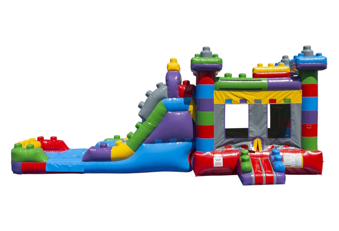 Lego Block Combo - 2 Lane - Bounce 'N' More